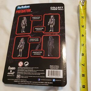 Funko | Toys | Funko Reaction Predator Invisible New | Poshmark